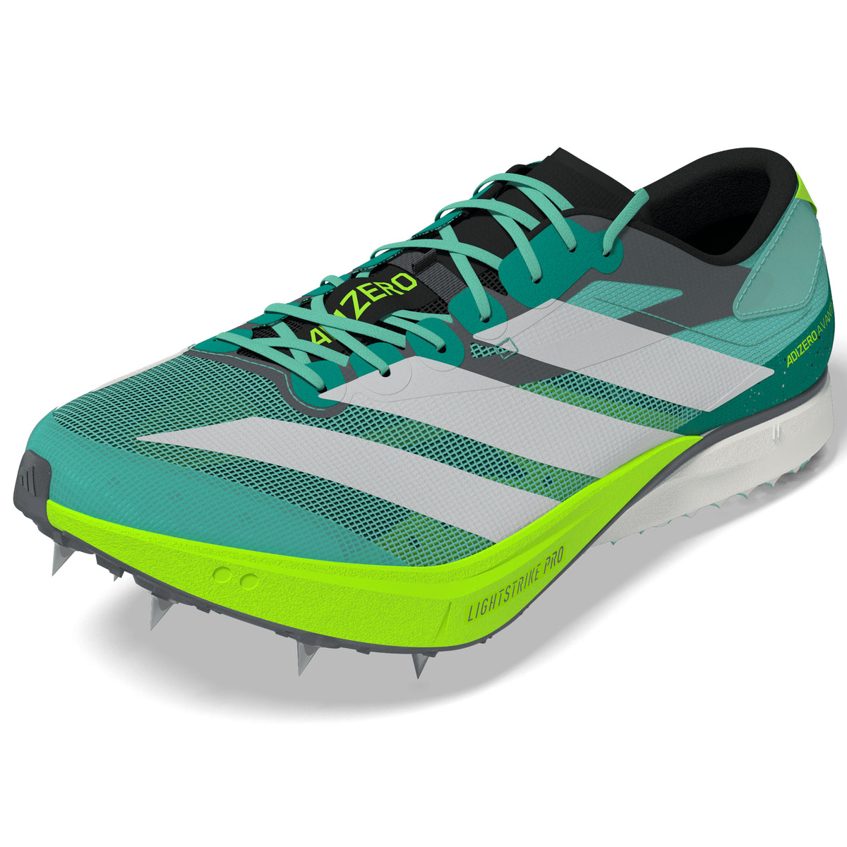 Adizero Avanti XC Shoes unisex Flash Aqua Zero Metalic Lucid Lemon ...