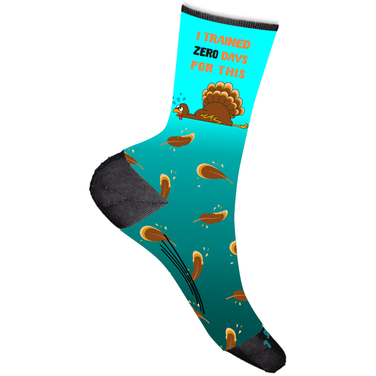 Feetures Elite Light Cushion Mini Crew Running Sock Trotted Out Teal ...