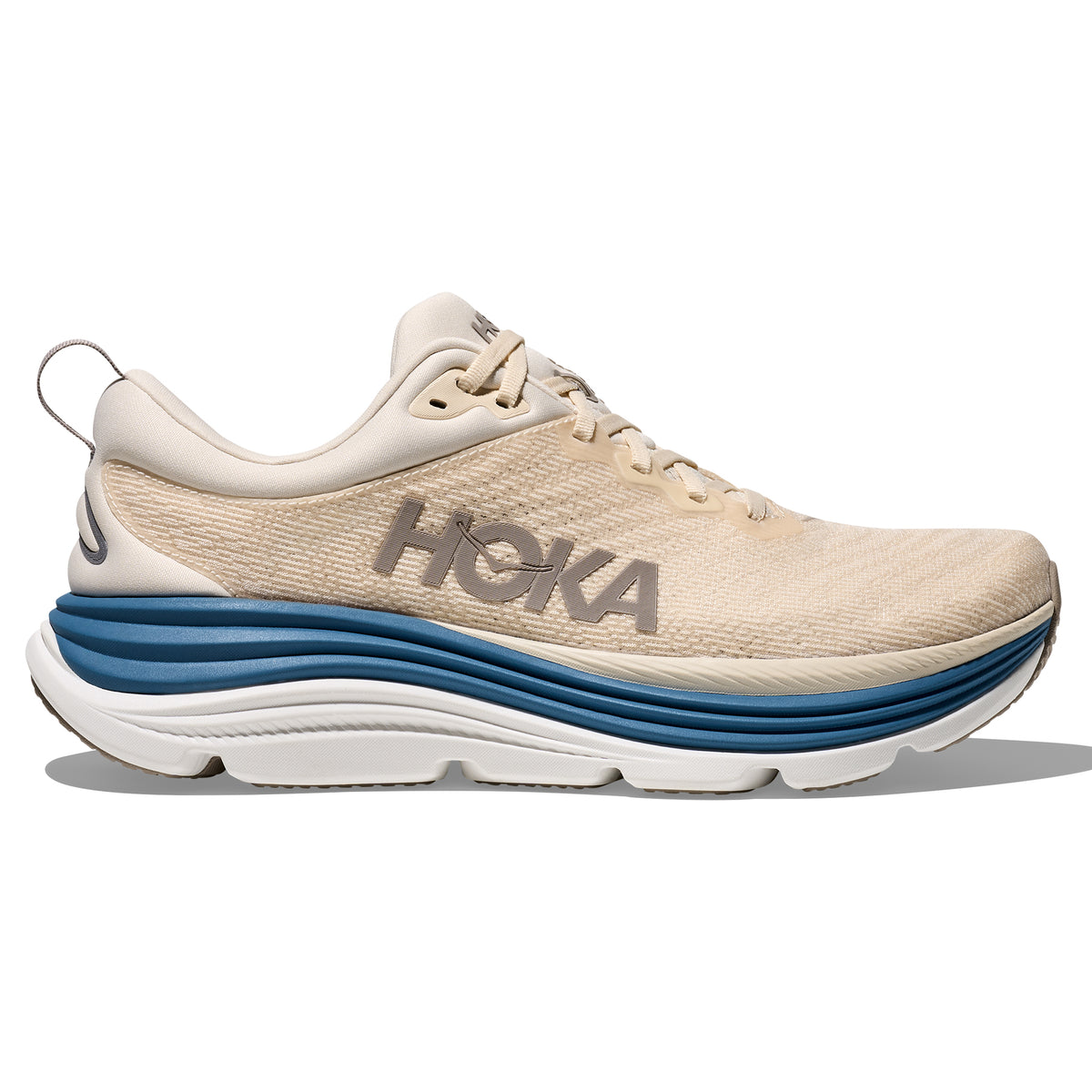 Hoka Gaviota 5 Men's Supportive Running Shoe Birch Foggy Night ...