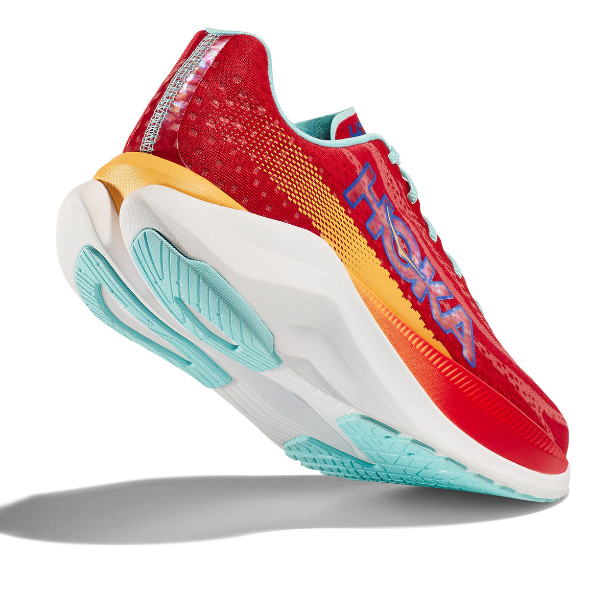 Hoka Mach X Men's Racing Shoe Cerise Cloudless – Running Form
