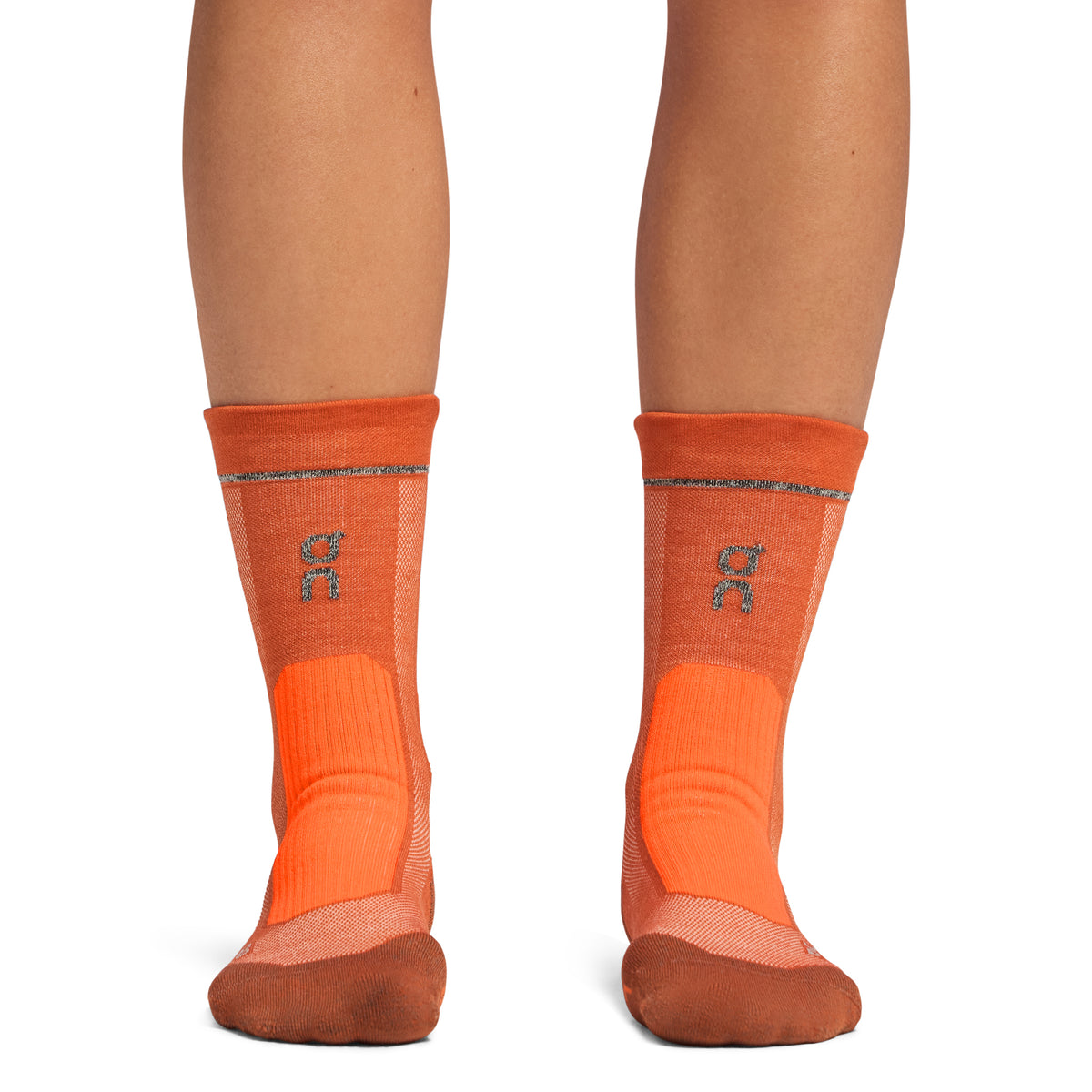 On Merino Ultra Running Sock Rust Flame – Running Form